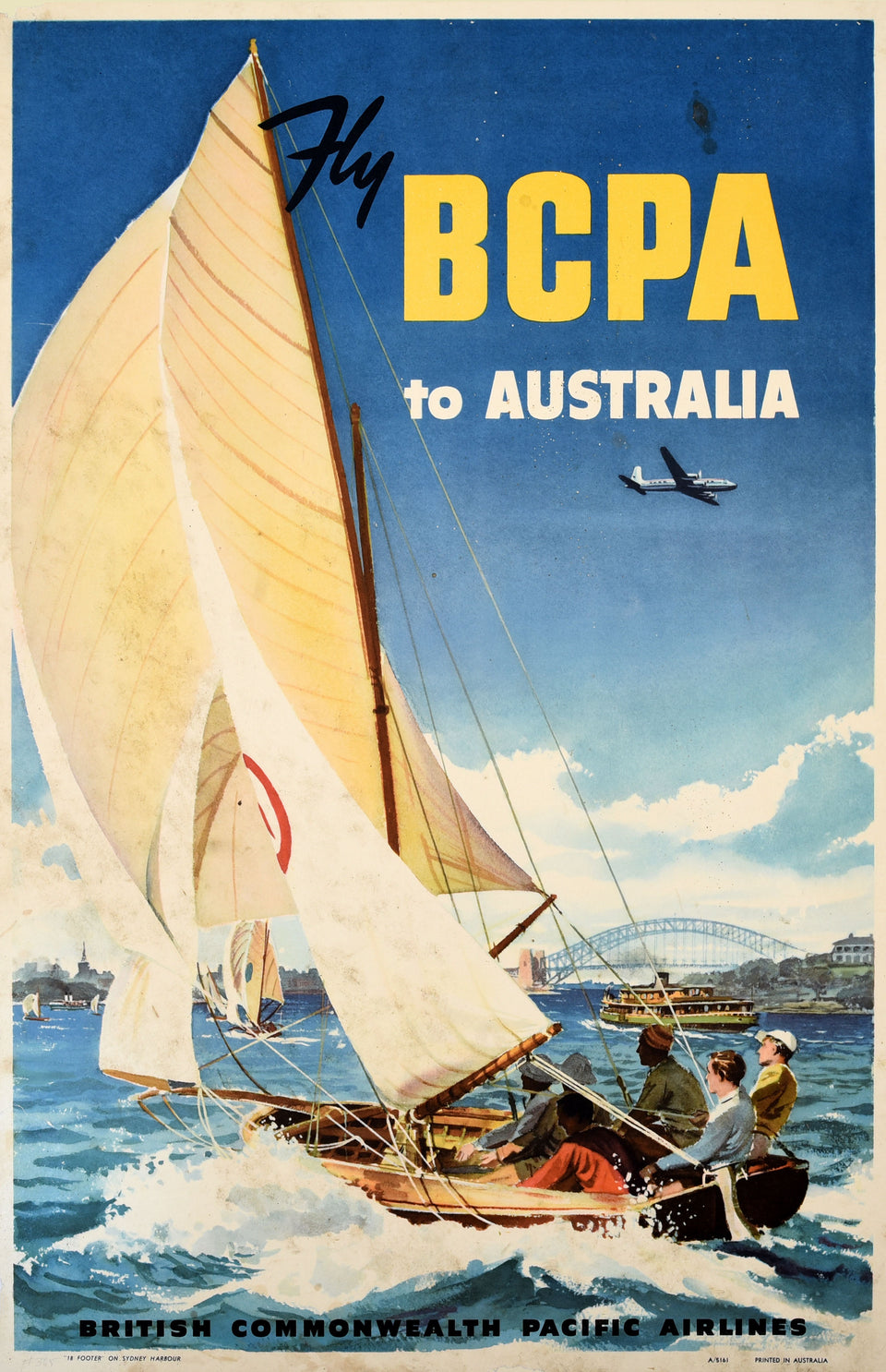 Fly BCPA Australia British Commonwealth Pacific Airlines – AntikBar